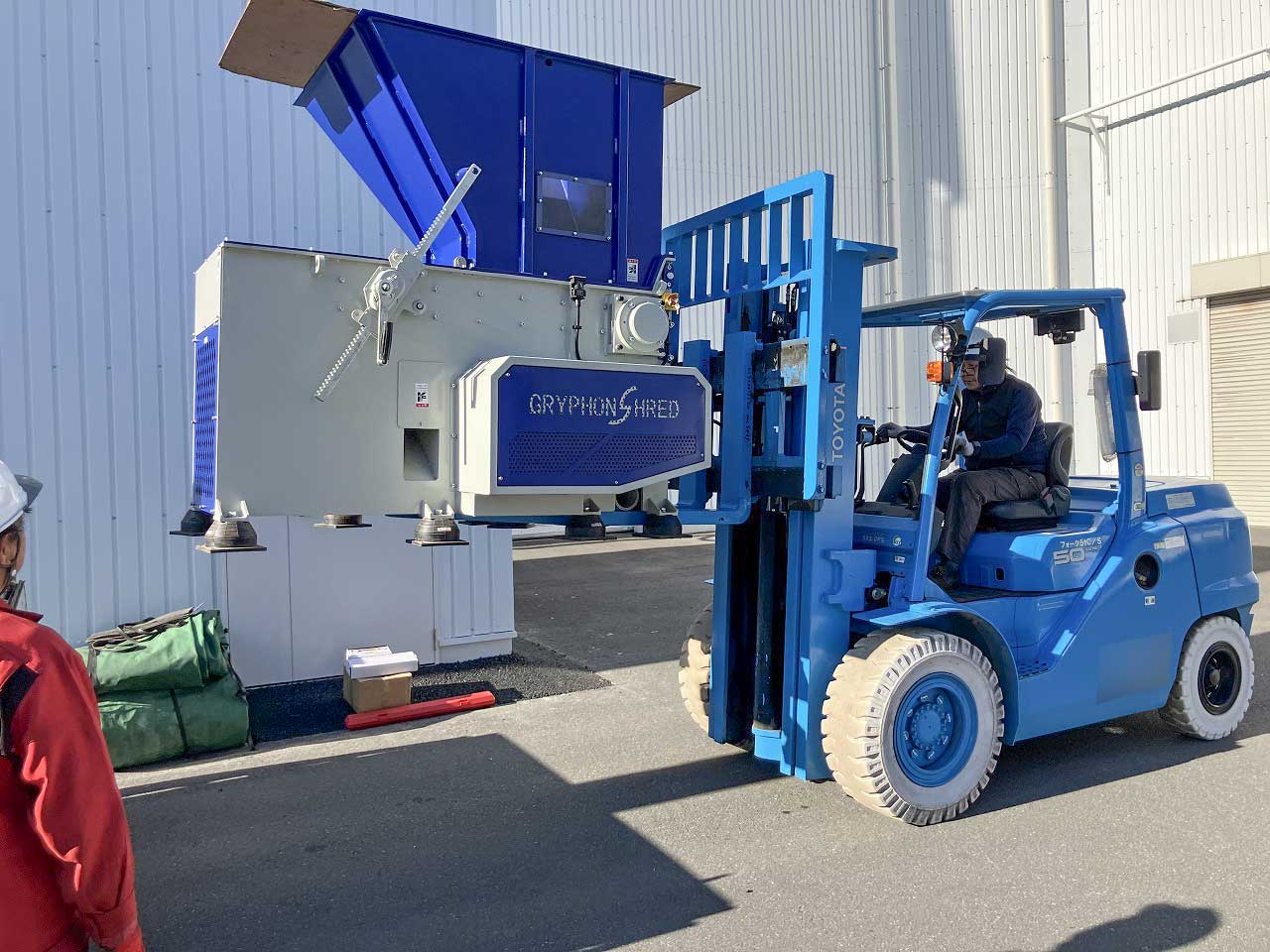 納品事例 破砕機・粉砕機・押出機の商研